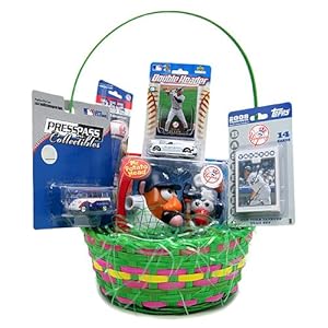 New York Yankees Easter Gift Basket With Mr. Potato Head on PopScreen