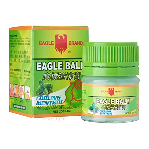 Singapore's Original Version Eagle Brand Eagle Balm Cooling Menthol 20g ...