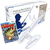 Amazon.com: Sega Bass Fishing Bundle with Fishing Rod & Game: Video Games