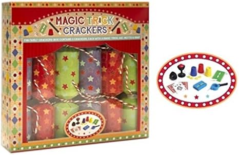 Xmas Magic Trick Crackers Box of Six: Amazon.co.uk: Kitchen & Home