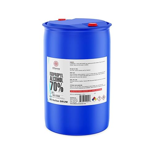 Isopropyl Alcohol (IPA) 70% - USP Medical Grade - 55 Gallon Drum ...
