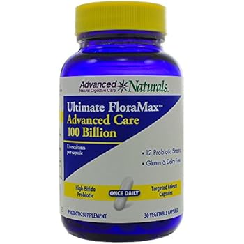 Amazon.com: Advanced Naturals Ultimate Floramax 150 Billion Caps, 30 ...