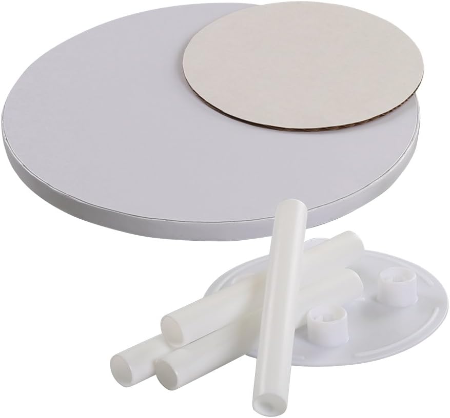 Bakery Crafts Two Tier Cake Stacking Kit: Amazon.co.uk: Kitchen & Home