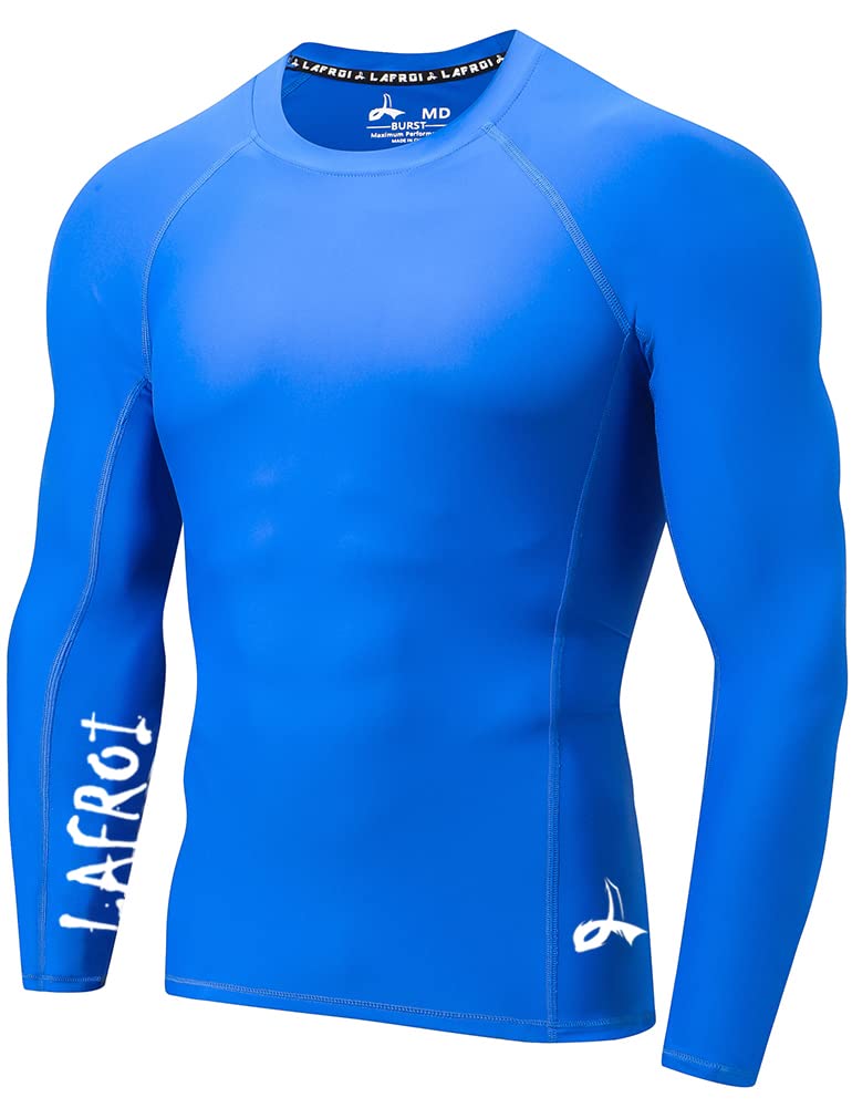 LAFROI Men's Long Sleeve UPF 50+ Baselayer Skins Performance Fit ...