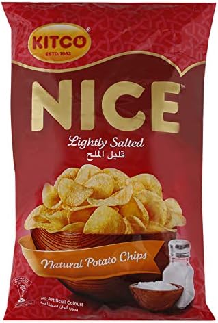 Kitco Nice Lightly Salted Natural Potato Chips, 21 x 12 g price in ...
