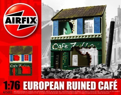 Buy Airfix A75002 French Ruined Cafe 1:76 Scale Unpainted Resin ...