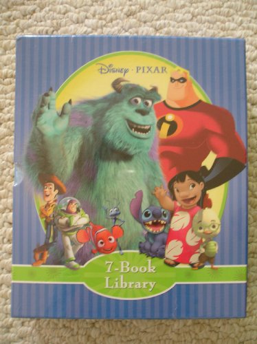 Disney Pixar 7 Book Library Set Toy Story 2 The Incredibles ...