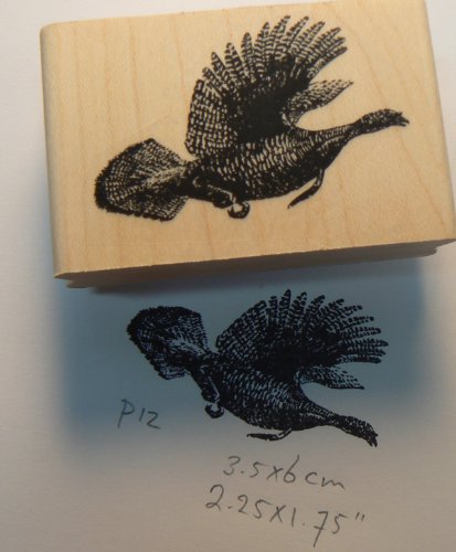 Turkey Rubber Stamps | Kritters in the Mailbox | Turkey Rubber Stamp