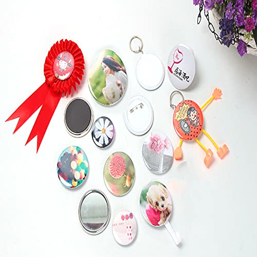 Button Badge Maker Machine kit 25mm (1 inch) DIY Pin Button Maker Press ...