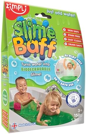 Slime Baff Green from Zimpli Kids, Turns water into gooey, colourful ...