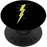 Amazon.com: Marvel Ms Marvel Lightning Bolt Icon PopSockets Standard ...