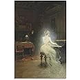 Amazon.com: Xzeit Abstract Canvas Art George Roux Spirit 1885 Canvas ...