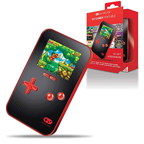 My Arcade Go Gamer Portable - Handheld Gaming System - 220 Retro Style ...