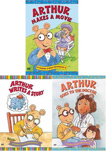 Amazon.com: Arthur - Goes To The Doctor/Makes a Movie/Writes a Story (3 ...