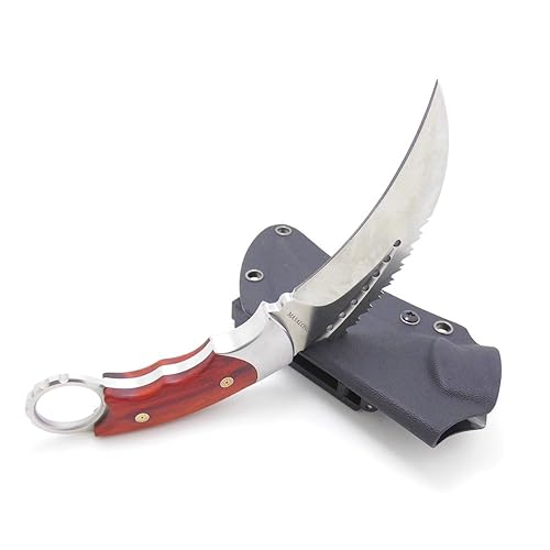 MASALONG Moltres Outdoor Survival Claw Tactical Double Edged Sharp ...