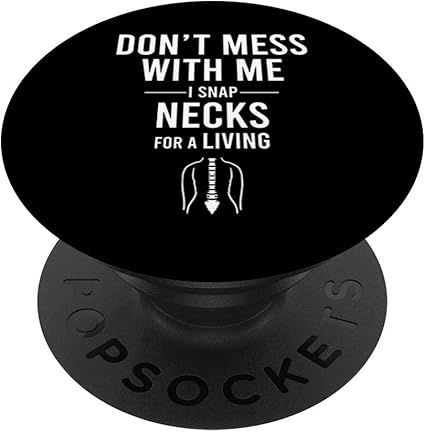 Amazon.com: I Snap Necks For A Living Chiropractor Therapist Doctor ...