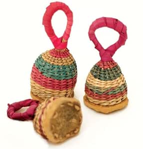 Amazon.com : African Wicker Rattles Bambara : Baby Rattles : Baby