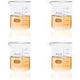Amazon.com: ULAB Scientific Glass Beaker Set, Vol. 250ml, 3.3 Borosilicate Griffin Low Form with ...
