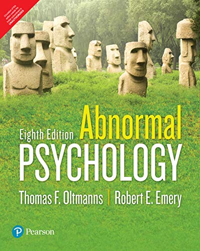 Abnormal Psychology, 8Th Edn: Thomas F., Emery, Robert E. Oltmanns ...