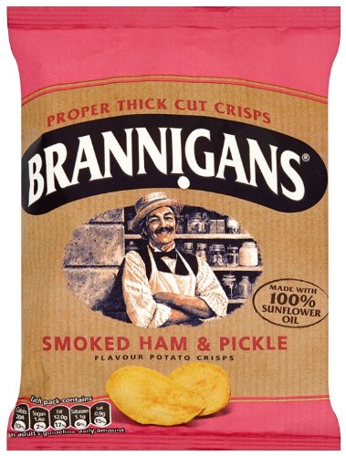 5000237063101 EAN - Brannigans Smoked Ham And Pickle Flavour Potato ...