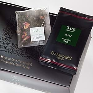 Amazon.com : DAMMANN FRERES - BALI Tea - 24 wrapped crystal envelopped ...