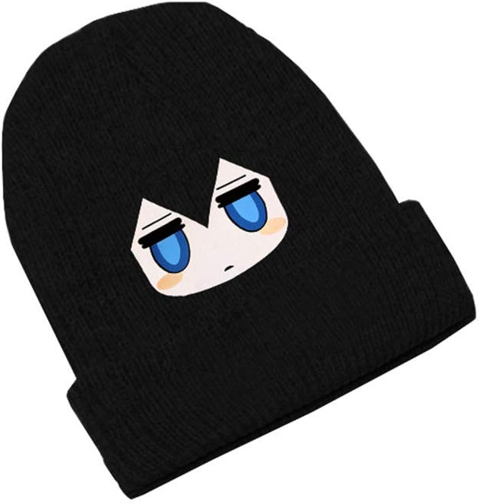Anime Hut Black Rock Shooter Wintermütze Strickmütze Unisex-Mütze Warme ...