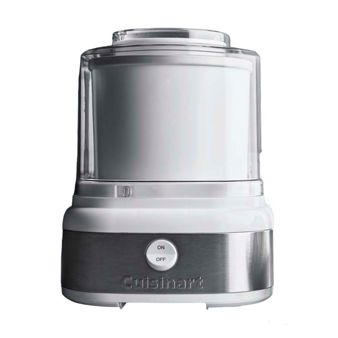 Cuisinart Ice 22 Ice Cream Maker With Two Insulated Freezer Bowls And ...