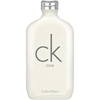 CALVIN KLEIN - One Eau de Toilette Unisex 200 ml, Fragancia Cítrica y Aromática, Notas de Piña y ...