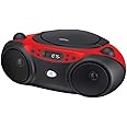 Amazon.com: GPX, Inc. Portable Top-Loading CD Boombox with AM/FM Radio ...