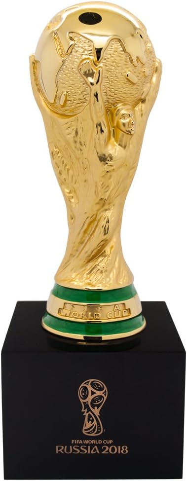 FIFA World Cup 2018 150mm World Cup Replica Trophy 2018 Wooden Pedestal ...