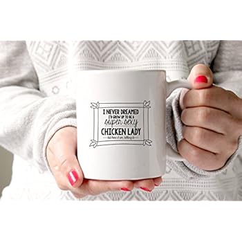 Amazon.com: Chicken lovers funny chicken gifts- Super sexy chicken lady ...