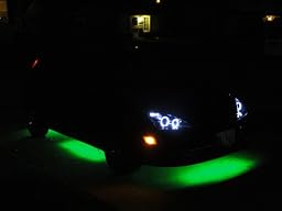 Amazon.com: LEDGlow Green SMD LED Slimline Underbody Underglow Car ...