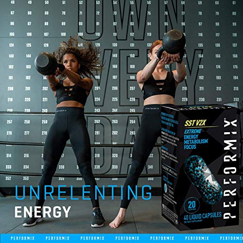 Performix SST Extreme V2X Thermogenic Supplement - 40 Capsules - Focus ...