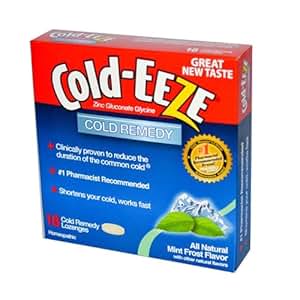 Amazon.com: Cold-EEZE Cold Remedy Lozenges, Mint Frost, 18 Count ...
