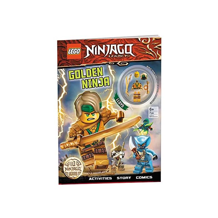 Buy LEGO NINJAGO: Golden Ninja (Activity Book with Minifigure) Online ...