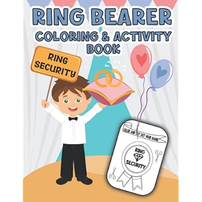 Buy Ring Bearer Coloring & Activity Book: | Gifts for Boys | Kids ...
