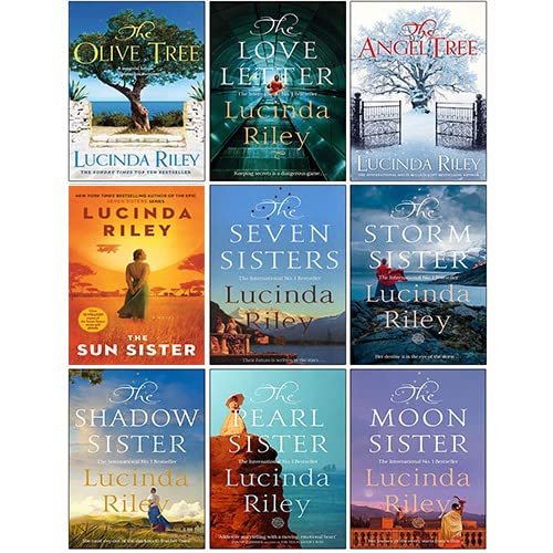 Lucinda Riley 9 Books Collection Set (The Olive Tree, The Love Letter ...