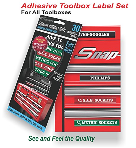 Combo Deal - Adhesive Toolbox Labels plus our best"Master" Set of ...