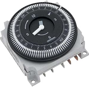Amazon.com: Grasslin 24 hr Spa Time Clock, SPDT 120V, Panel Mount FM/1 ...