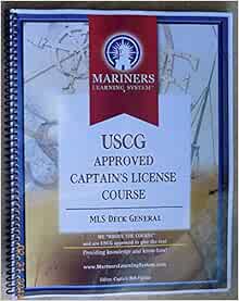 Mariners Learning System USCG Approved Captain's License Course MLS ...