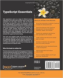 TypeScript Essentials: Christopher Nance: 9781783985760: Amazon.com: Books