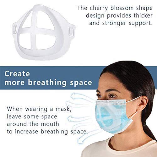 Mask Bracket, 3D Face Mask Inner Support Frame Mask Holder Protection ...