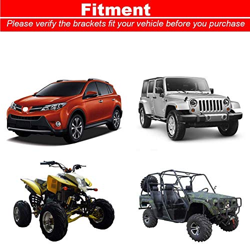 XJMOTO 5Pin Rocker Switch Lighted Whip Blue Laser 20A 12V Compatible ...