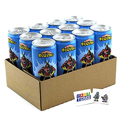 My Hero Academia All Might Plus Ultra Energy Drink 12 FL OZ (355mL) Can ...