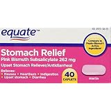 Brandclub - Equate Stomach Relief Caplets 40ct Compare to Pepto-Bismol ...