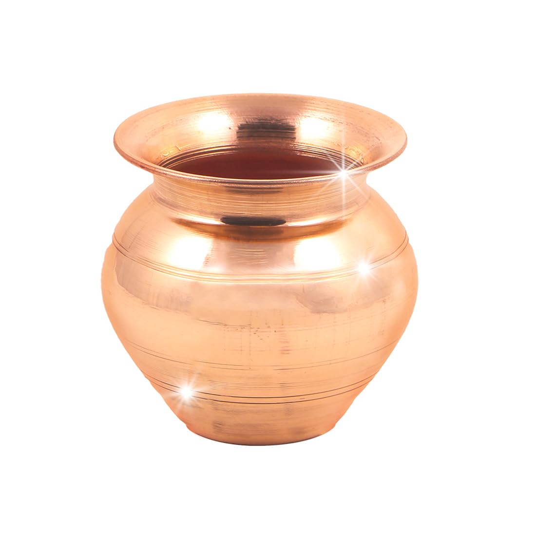 Mua Shubhkart Indian Pure Copper Kalash, Lota for Puja Decoration 7 cm ...