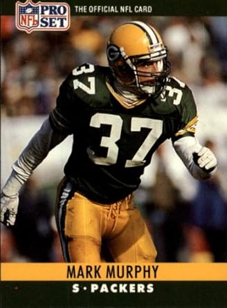 Amazon.com: 1990 Pro Set Football Card #113 Mark Murphy: Collectibles ...