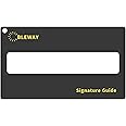 Amazon.com: BLEWAY Signature Guide Card for Visually Impaired : Health ...