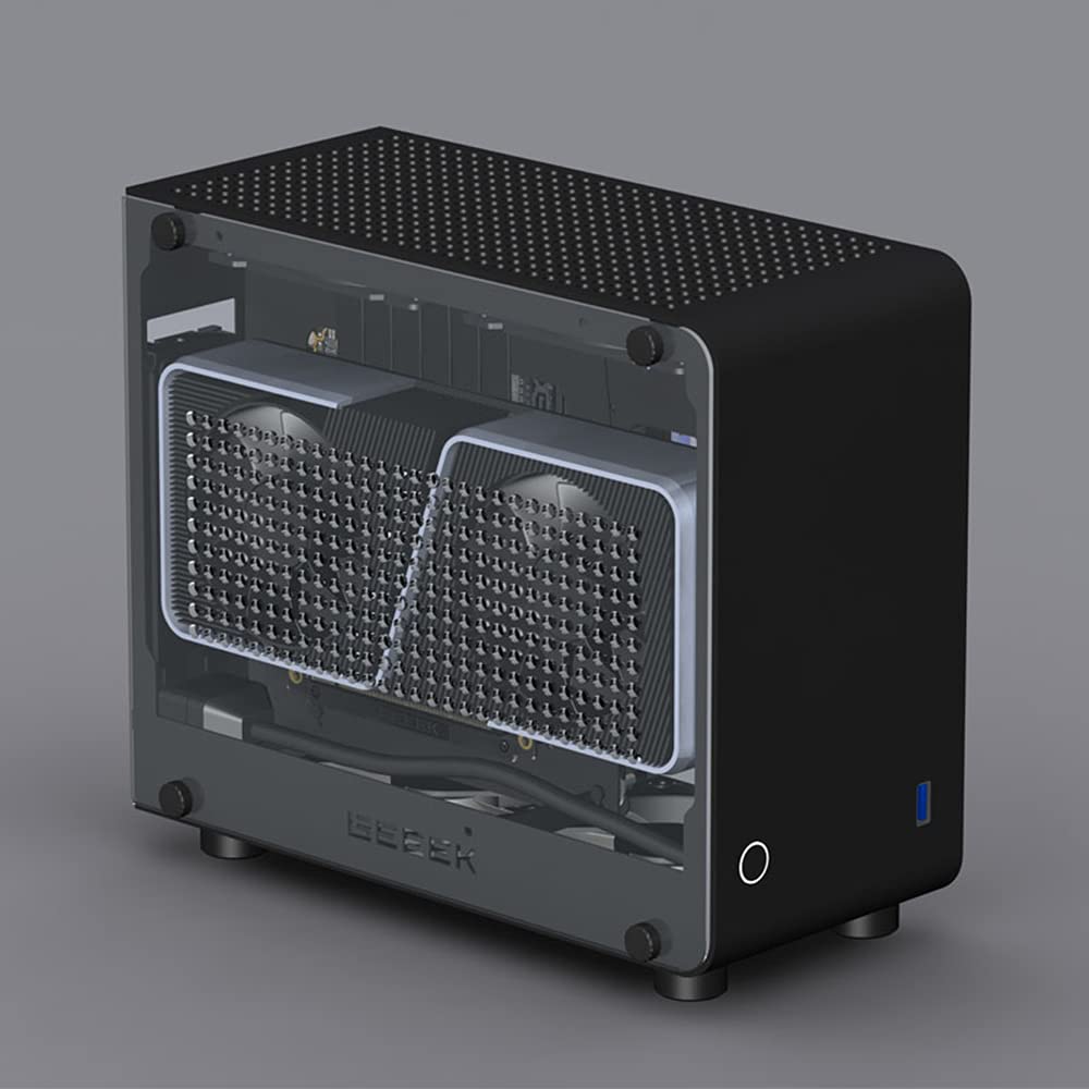 Mua GEEEK Mini Sfx ITX Clear Acrylic G1-SE A4 Computer Case (C2 Black ...
