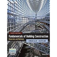 Fundamentals of Building Construction: Materials and Methods: Allen ...